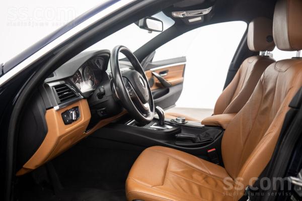 Blue BMW 420 2015 in Riga, with an engine capacity of 2.00 L and mileage of 165 thousand km for 16999 €, photo 7 on AUTOMOTO.COM.LV
