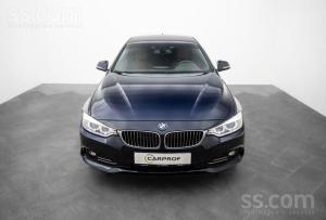 Blue BMW 420 2015 in Riga, with an engine capacity of 2.00 L and mileage of 165 thousand km for 15999 €, photo 3 on AUTOMOTO.COM.LV