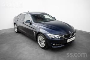 Blue BMW 420 2015 in Riga, with an engine capacity of 2.00 L and mileage of 165 thousand km for 15999 €, photo 4 on AUTOMOTO.COM.LV