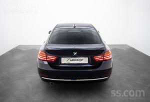 Blue BMW 420 2015 in Riga, with an engine capacity of 2.00 L and mileage of 165 thousand km for 15999 €, photo 6 on AUTOMOTO.COM.LV