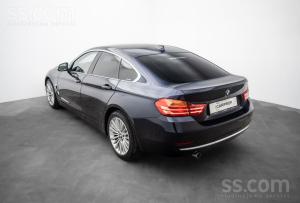 Blue BMW 420 2015 in Riga, with an engine capacity of 2.00 L and mileage of 165 thousand km for 15999 €, photo 7 on AUTOMOTO.COM.LV