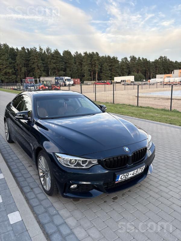 Синий БМВ 420 2015 в Рига, объемом двигателя 2.00 л и пробегом 187 тыс. км за 17500 €, фото 2 на AUTOMOTO.COM.LV