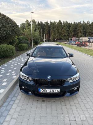 Blue BMW 420 2015 in Riga, with an engine capacity of 2.00 L and mileage of 188 thousand km for 16500 €, photo  on AUTOMOTO.COM.LV