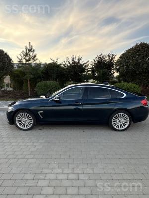 Blue BMW 420 2015 in Riga, with an engine capacity of 2.00 L and mileage of 188 thousand km for 16500 €, photo 4 on AUTOMOTO.COM.LV