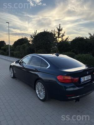Blue BMW 420 2015 in Riga, with an engine capacity of 2.00 L and mileage of 188 thousand km for 16500 €, photo 6 on AUTOMOTO.COM.LV