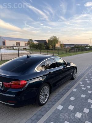 Blue BMW 420 2015 in Riga, with an engine capacity of 2.00 L and mileage of 188 thousand km for 16500 €, photo 8 on AUTOMOTO.COM.LV