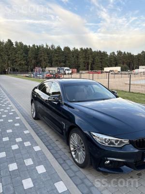 Blue BMW 420 2015 in Riga, with an engine capacity of 2.00 L and mileage of 188 thousand km for 16500 €, photo 10 on AUTOMOTO.COM.LV