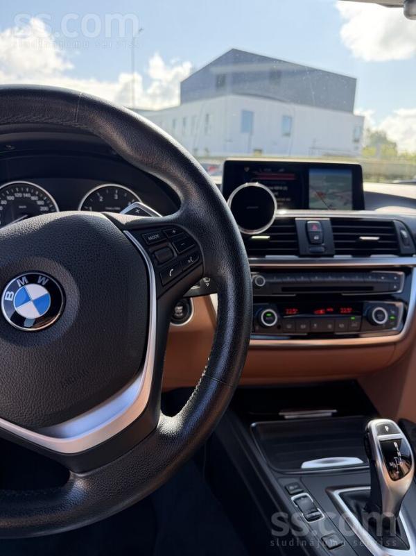 Brown BMW 420 2015 in Riga, with an engine capacity of 2.00 L and mileage of 148 thousand km for 14950 €, photo 9 on AUTOMOTO.COM.LV