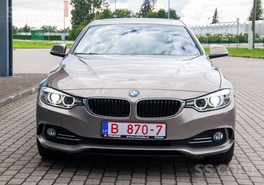 Brūns BMW 420 2015 Cēsis, ar dzinēja tilpumu 2.00 L un nobraukumu 227 tūkst. km par 11900 €, foto 1 vietnē AUTOMOTO.COM.LV