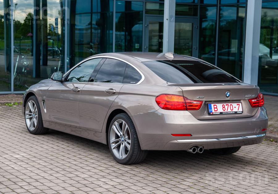 Brūns BMW 420 2015 Cēsis, ar dzinēja tilpumu 2.00 L un nobraukumu 227 tūkst. km par 11900 €, foto 5 vietnē AUTOMOTO.COM.LV