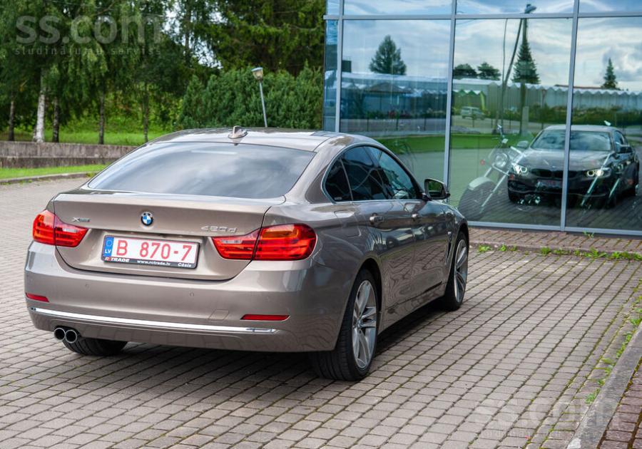 Brūns BMW 420 2015 Cēsis, ar dzinēja tilpumu 2.00 L un nobraukumu 227 tūkst. km par 11900 €, foto 7 vietnē AUTOMOTO.COM.LV