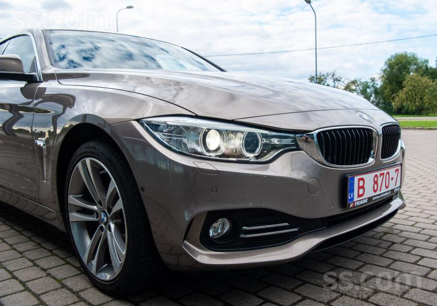 Brūns BMW 420 2015 Cēsis, ar dzinēja tilpumu 2.00 L un nobraukumu 227 tūkst. km par 11900 €, foto 9 vietnē AUTOMOTO.COM.LV