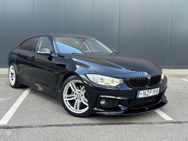 Melns BMW 420 Gran Coupe 2014 Viļņa, ar dzinēja tilpumu 2.00 L un nobraukumu 298 tūkst. km par 12550 €, foto 1 vietnē AUTOMOTO.COM.LV