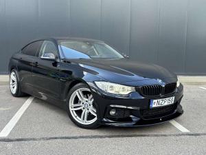 Black BMW 420 Gran Coupe 2014 in Vilnius, with an engine capacity of 2.00 L and mileage of 298 thousand km for 12550 €, photo  on AUTOMOTO.COM.LV