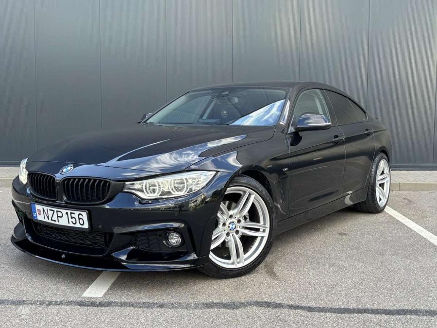 Черный БМВ 420 Gran Coupe 2014 в Вильнюс, объемом двигателя 2.00 л и пробегом 298 тыс. км за 12550 €, фото 3 на AUTOMOTO.COM.LV