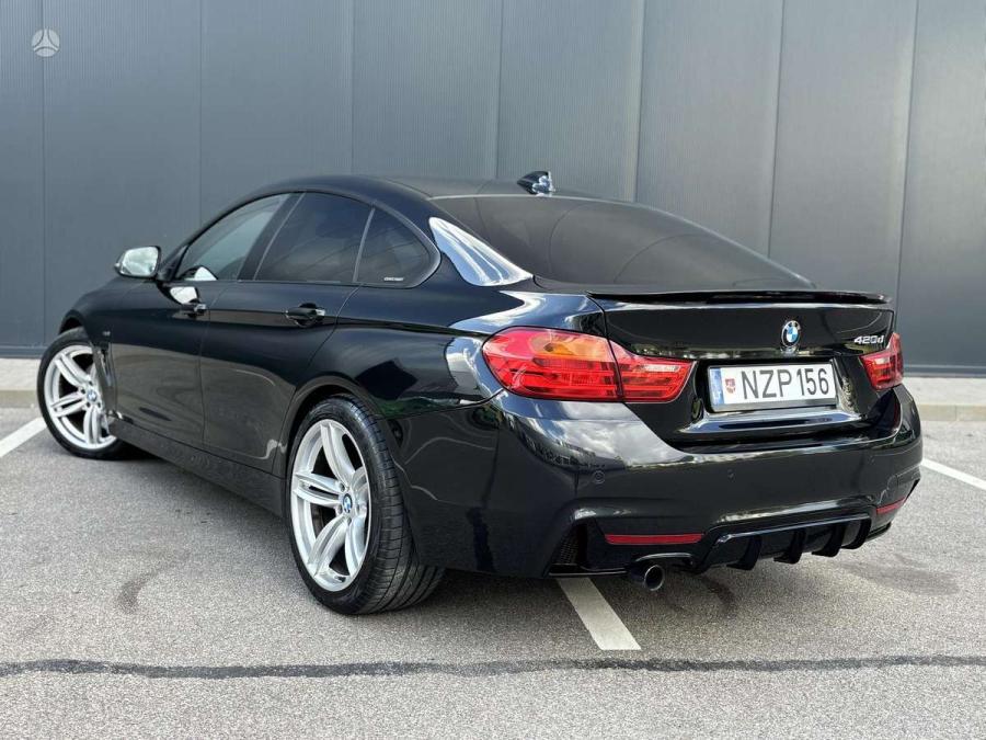 Черный БМВ 420 Gran Coupe 2014 в Вильнюс, объемом двигателя 2.00 л и пробегом 298 тыс. км за 12550 €, фото 8 на AUTOMOTO.COM.LV