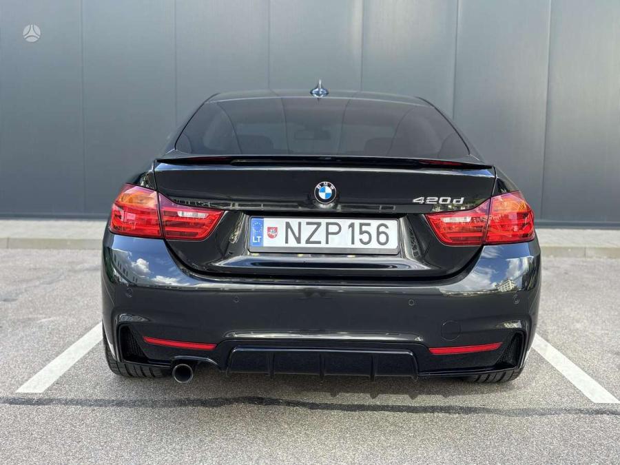 Черный БМВ 420 Gran Coupe 2014 в Вильнюс, объемом двигателя 2.00 л и пробегом 298 тыс. км за 12550 €, фото 11 на AUTOMOTO.COM.LV