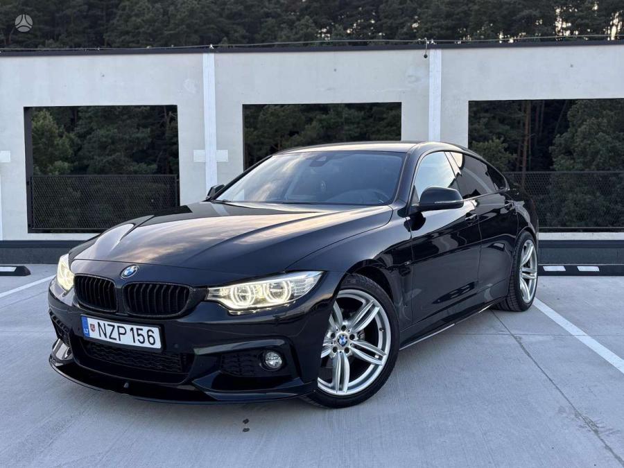 Melns BMW 420 Gran Coupe 2014 Viļņa, ar dzinēja tilpumu 2.00 L un nobraukumu 298 tūkst. km par 12699 €, foto 3 vietnē AUTOMOTO.COM.LV