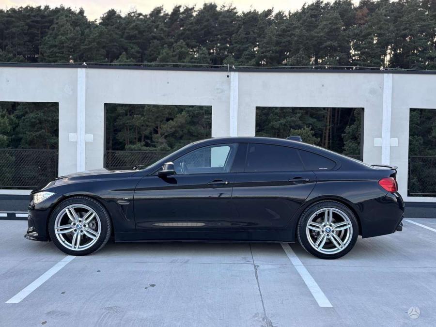 Melns BMW 420 Gran Coupe 2014 Viļņa, ar dzinēja tilpumu 2.00 L un nobraukumu 298 tūkst. km par 12699 €, foto 6 vietnē AUTOMOTO.COM.LV