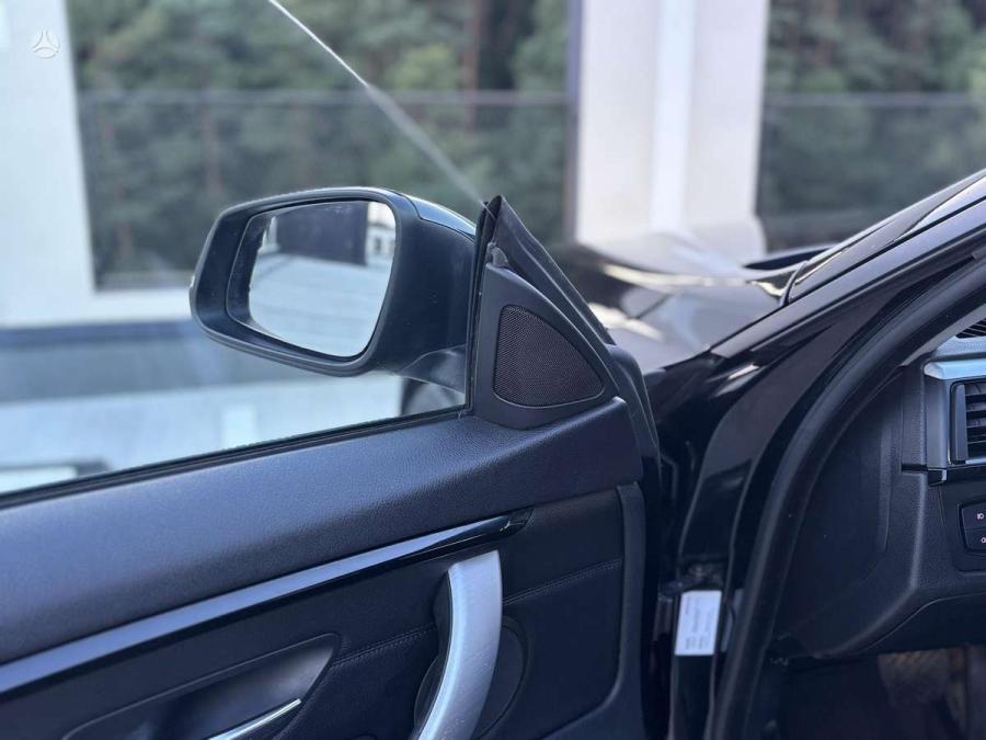 Melns BMW 420 Gran Coupe 2014 Viļņa, ar dzinēja tilpumu 2.00 L un nobraukumu 298 tūkst. km par 12699 €, foto 26 vietnē AUTOMOTO.COM.LV