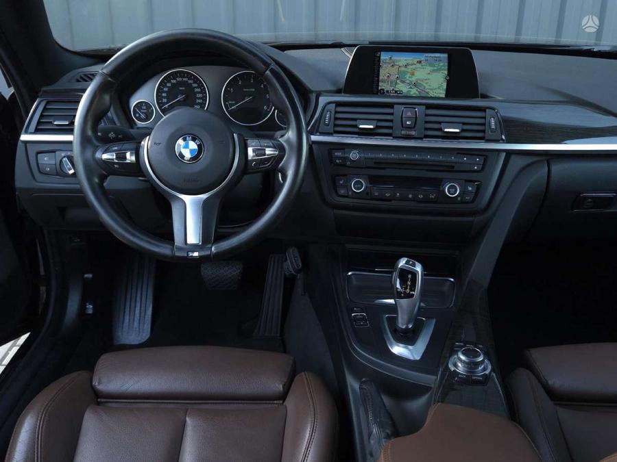 Black BMW 420 Gran Coupe 2015 in Kaunas, with an engine capacity of 2.00 L and mileage of 244 thousand km for 14250 €, photo 24 on AUTOMOTO.COM.LV