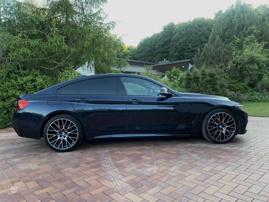 Melns BMW 420 Gran Coupe 2015 Šauļi, ar dzinēja tilpumu 2.00 L un nobraukumu 215 tūkst. km par 15300 €, foto 6 vietnē AUTOMOTO.COM.LV