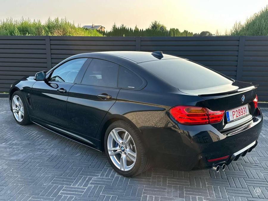 Melns BMW 420 Gran Coupe 2015 Kauņa, ar dzinēja tilpumu 2.00 L un nobraukumu 286 tūkst. km par 15600 €, foto 7 vietnē AUTOMOTO.COM.LV