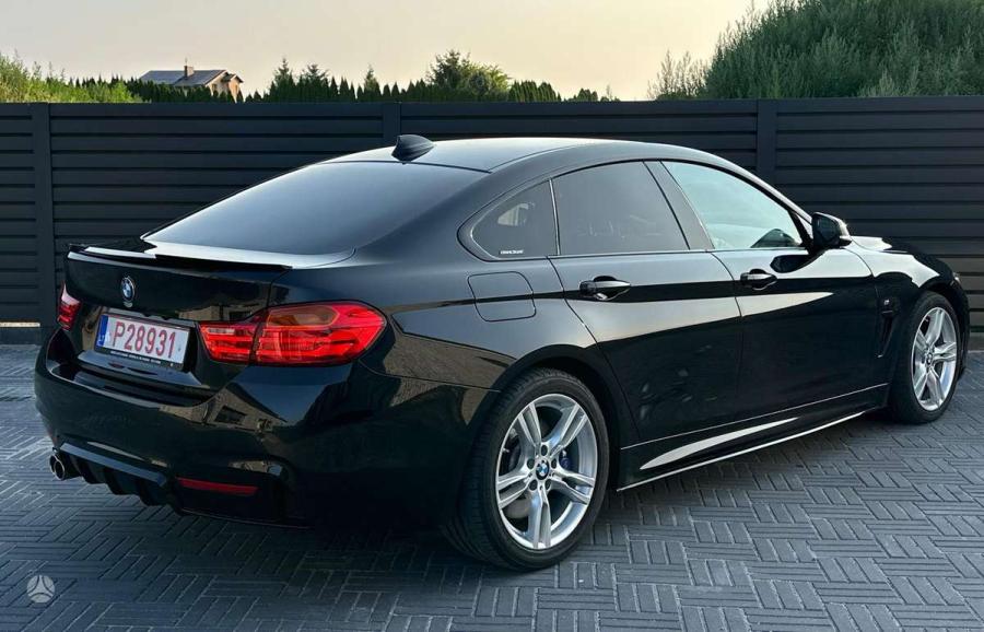 Melns BMW 420 Gran Coupe 2015 Kauņa, ar dzinēja tilpumu 2.00 L un nobraukumu 286 tūkst. km par 15600 €, foto 8 vietnē AUTOMOTO.COM.LV