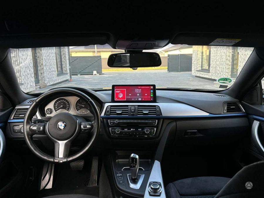 Melns BMW 420 Gran Coupe 2015 Kauņa, ar dzinēja tilpumu 2.00 L un nobraukumu 286 tūkst. km par 15600 €, foto 11 vietnē AUTOMOTO.COM.LV