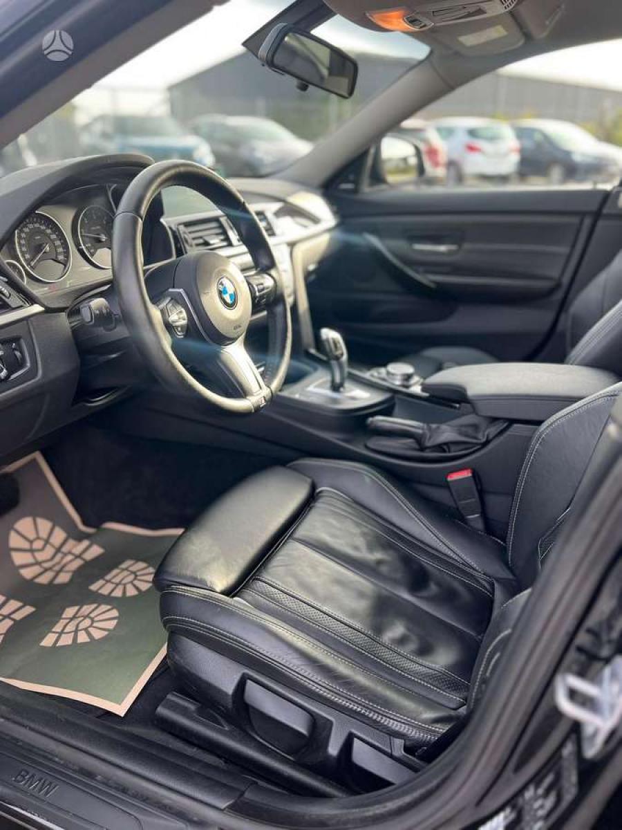 Черный БМВ 420 Gran Coupe 2015 в Вильнюс, объемом двигателя 2.00 л и пробегом 205 тыс. км за 11400 €, фото 9 на AUTOMOTO.COM.LV