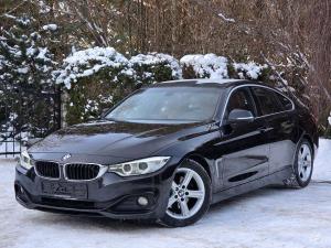 Black BMW 420 Gran Coupe 2016 in Kaunas, with an engine capacity of 2.00 L and mileage of 300 thousand km for 14250 €, photo 2 on AUTOMOTO.COM.LV