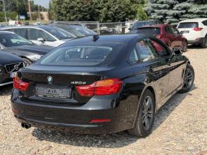 Black BMW 420 Gran Coupe 2016 in Utena, with an engine capacity of 2.00 L and mileage of 290 thousand km for 8490 €, photo 3 on AUTOMOTO.COM.LV