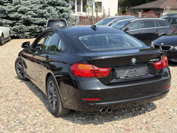 Melns BMW 420 Gran Coupe 2016 Utena, ar dzinēja tilpumu 2.00 L un nobraukumu 290 tūkst. km par 8490 €, foto 4 vietnē AUTOMOTO.COM.LV