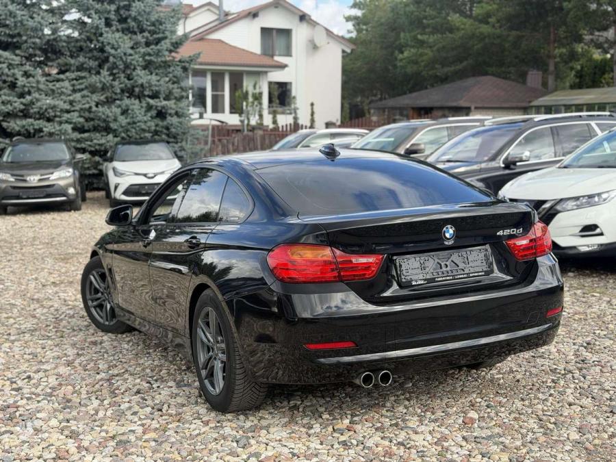 Черный БМВ 420 Gran Coupe 2016 в Утена, объемом двигателя 2.00 л и пробегом 290 тыс. км за 8990 €, фото 5 на AUTOMOTO.COM.LV
