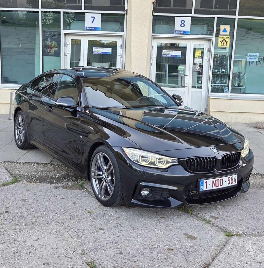 Черный БМВ 420 Gran Coupe 2017 в Электренай, объемом двигателя 2.00 л и пробегом 285 тыс. км за 13900 €, фото 1 на AUTOMOTO.COM.LV