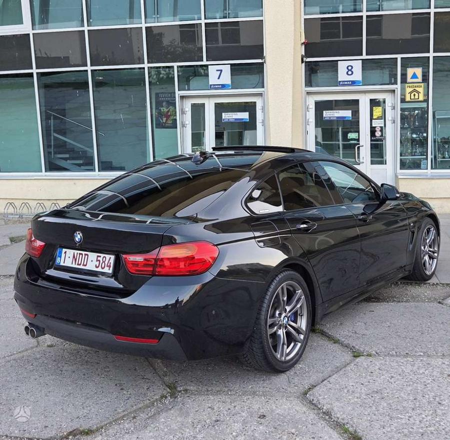 Черный БМВ 420 Gran Coupe 2017 в Электренай, объемом двигателя 2.00 л и пробегом 285 тыс. км за 13900 €, фото 4 на AUTOMOTO.COM.LV