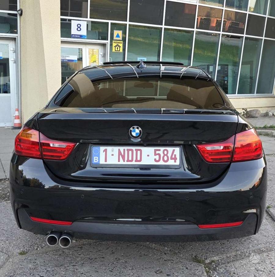 Черный БМВ 420 Gran Coupe 2017 в Электренай, объемом двигателя 2.00 л и пробегом 285 тыс. км за 13900 €, фото 12 на AUTOMOTO.COM.LV