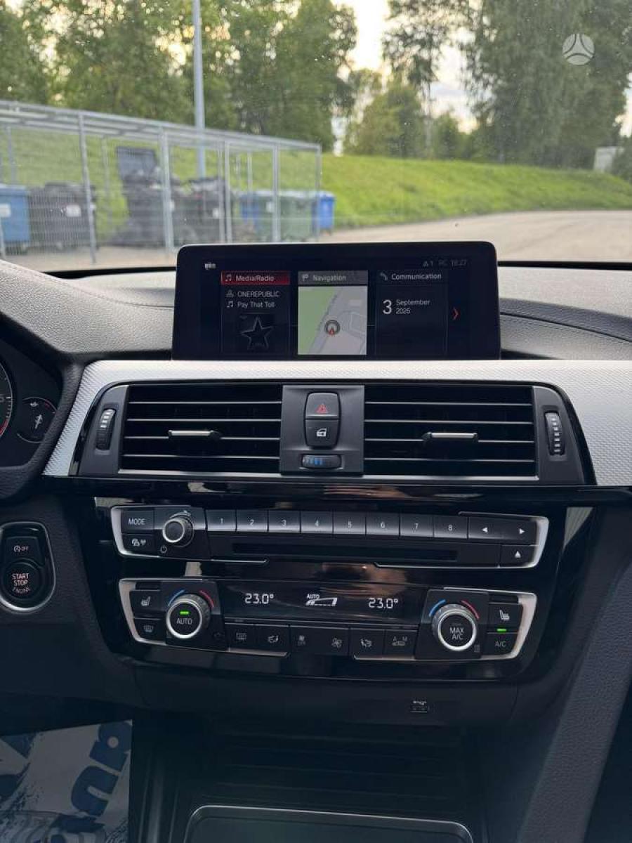 Black BMW 420 Gran Coupe 2018 in Alytus, with an engine capacity of 2.00 L and mileage of 282 thousand km for 13950 €, photo 14 on AUTOMOTO.COM.LV
