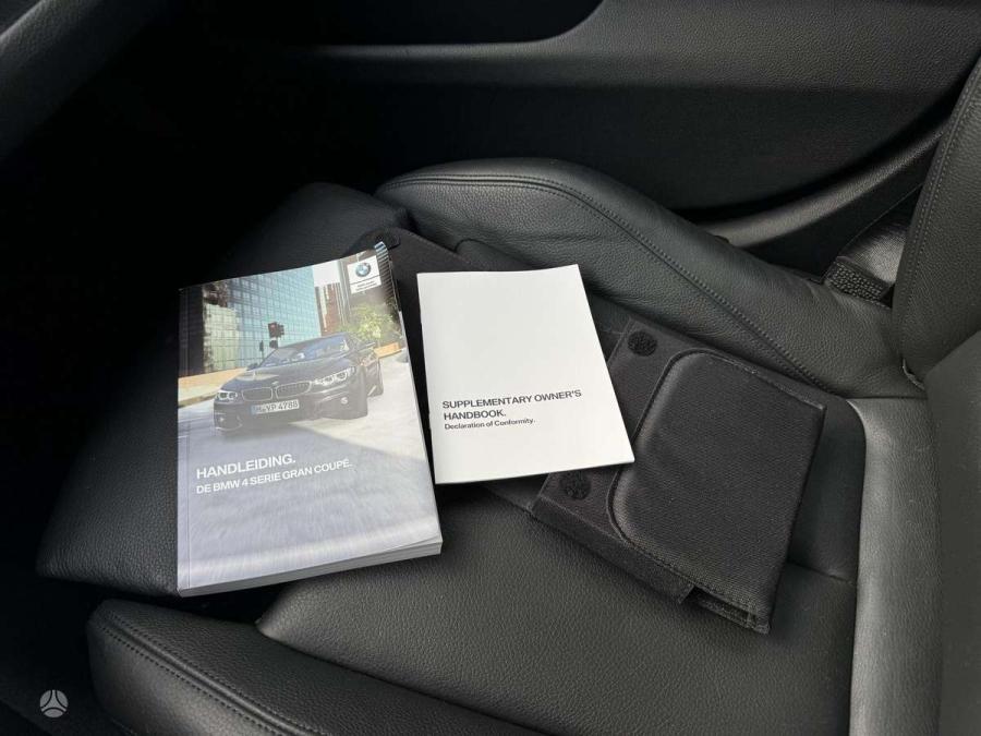 Black BMW 420 Gran Coupe 2018 in Alytus, with an engine capacity of 2.00 L and mileage of 282 thousand km for 13950 €, photo 34 on AUTOMOTO.COM.LV