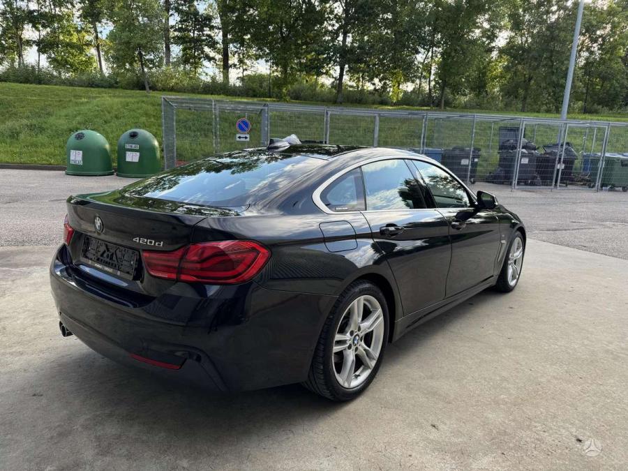 Черный БМВ 420 Gran Coupe 2018 в Алитус, объемом двигателя 2.00 л и пробегом 282 тыс. км за 13950 €, фото 5 на AUTOMOTO.COM.LV