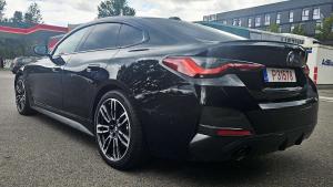Black BMW 420 Gran Coupe 2022 in Vilnius, with an engine capacity of 2.00 L and mileage of 33 thousand km for 34000 €, photo 5 on AUTOMOTO.COM.LV