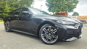 Black BMW 420 Gran Coupe 2022 in Vilnius, with an engine capacity of 2.00 L and mileage of 33 thousand km for 34000 €, photo 9 on AUTOMOTO.COM.LV