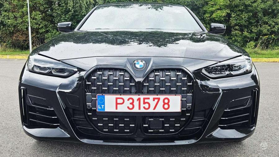 Black BMW 420 Gran Coupe 2022 in Vilnius, with an engine capacity of 2.00 L and mileage of 33 thousand km for 34000 €, photo 11 on AUTOMOTO.COM.LV