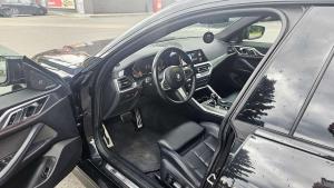 Black BMW 420 Gran Coupe 2022 in Vilnius, with an engine capacity of 2.00 L and mileage of 33 thousand km for 34000 €, photo 12 on AUTOMOTO.COM.LV