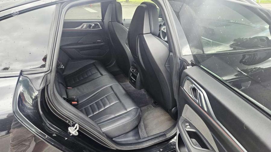 Black BMW 420 Gran Coupe 2022 in Vilnius, with an engine capacity of 2.00 L and mileage of 33 thousand km for 34000 €, photo 16 on AUTOMOTO.COM.LV