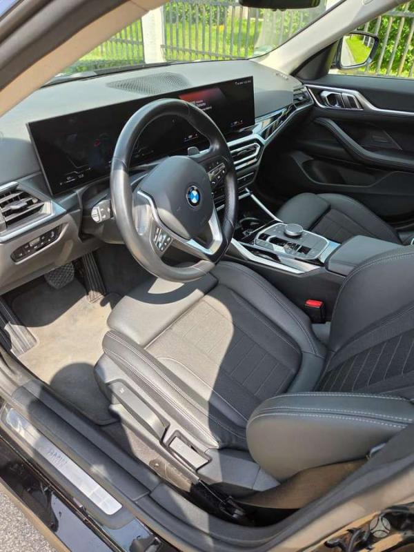 Melns BMW 420 Gran Coupe 2023 Viļņa, ar dzinēja tilpumu 2.00 L un nobraukumu 133 tūkst. km par 26999 €, foto 9 vietnē AUTOMOTO.COM.LV