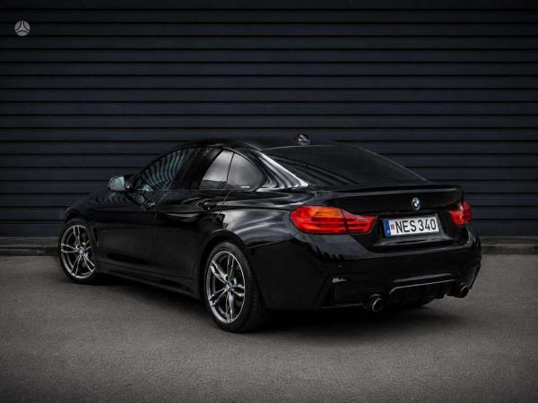 Melns BMW 420 Gran Coupe 2015 Alīta, ar dzinēja tilpumu 2.00 L un nobraukumu 278 tūkst. km par 14500 €, foto 5 vietnē AUTOMOTO.COM.LV