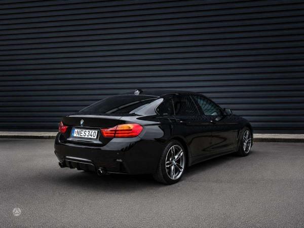 Melns BMW 420 Gran Coupe 2015 Alīta, ar dzinēja tilpumu 2.00 L un nobraukumu 278 tūkst. km par 14500 €, foto 6 vietnē AUTOMOTO.COM.LV
