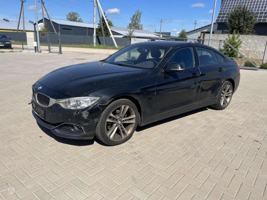 Melns BMW 420 Gran Coupe 2016 Tauragė, ar dzinēja tilpumu 2.00 L un nobraukumu 194 tūkst. km par 6700 €, foto 5 vietnē AUTOMOTO.COM.LV
