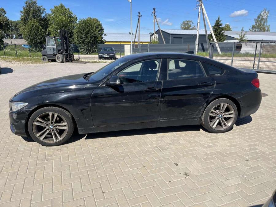 Melns BMW 420 Gran Coupe 2016 Tauragė, ar dzinēja tilpumu 2.00 L un nobraukumu 194 tūkst. km par 6700 €, foto 6 vietnē AUTOMOTO.COM.LV
